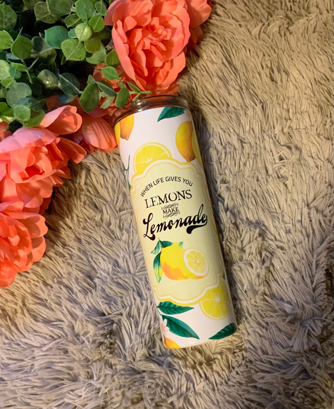 When Life Gives You Lemons Make Lemonade Skinny Tumbler 20 oz | Etsy