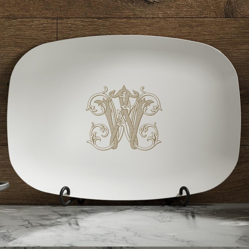 Acrylic Monogram Tray - Etsy
