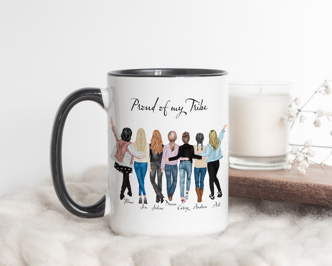 Seven Best Friends Custom Mug, Personalized Mug for Seven Friends ...