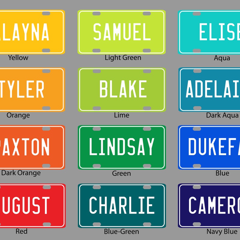 Mobility Scooter License Plate - Etsy