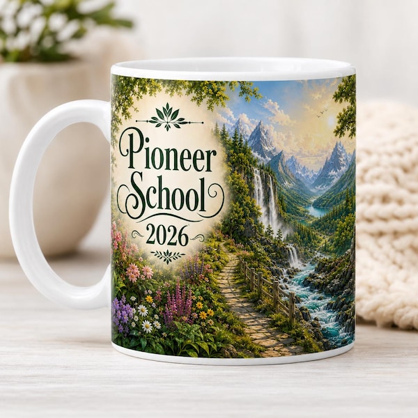 Ceramic Scenic Mugs - Etsy
