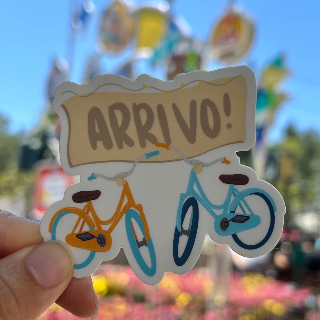 Luca Bike Race Disney Pixar Movie Waterproof Vinyl Sticker Planner ...