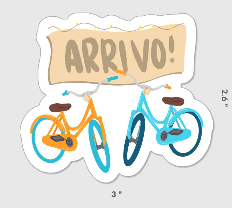 Luca Bike Race Disney Pixar Movie Waterproof Vinyl Sticker Planner ...