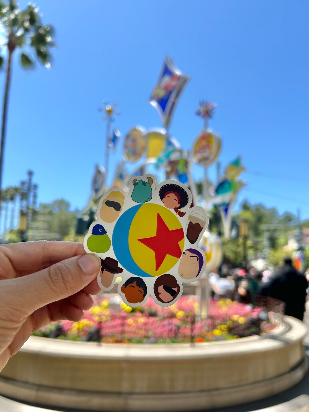 Pixar Pals Disney Pixar Characters | Waterproof Vinyl Sticker Planner ...