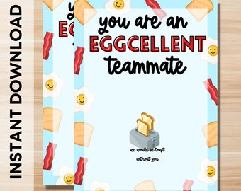 Teammate Thank You - Etsy