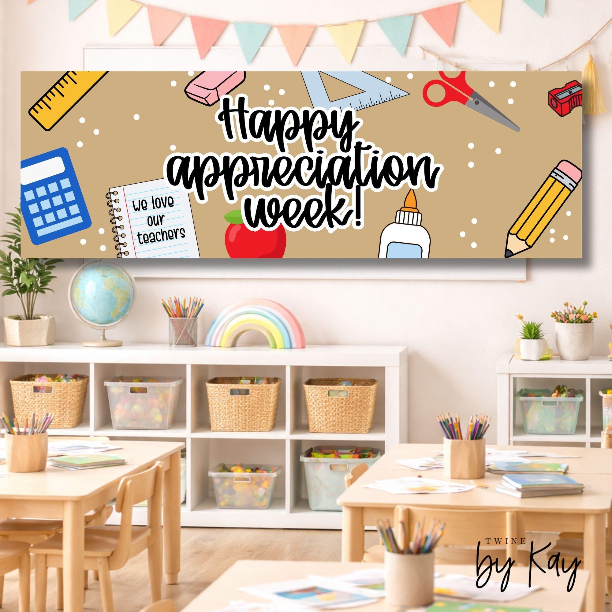 Teacher Appreciation Week Banner Template | Printable Teacher ...
