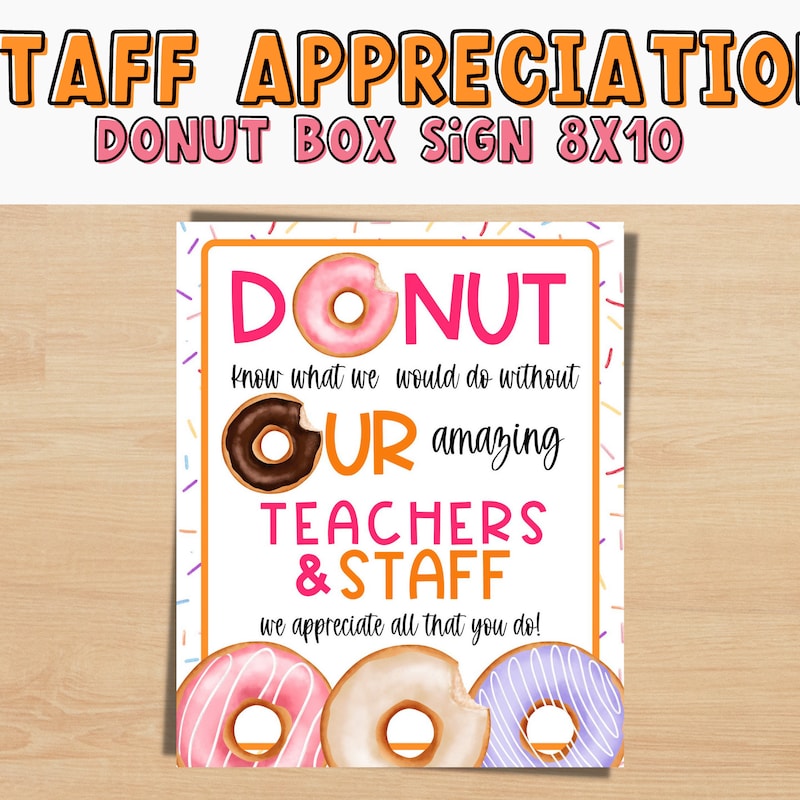 Donut Sign - Etsy