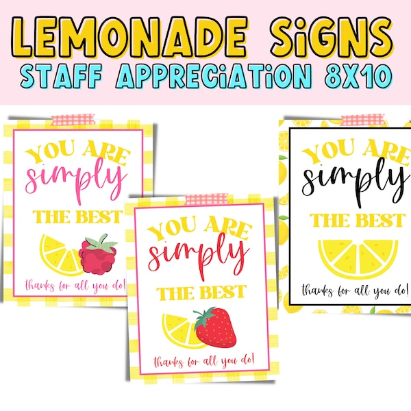 Lemonade Sign - Etsy