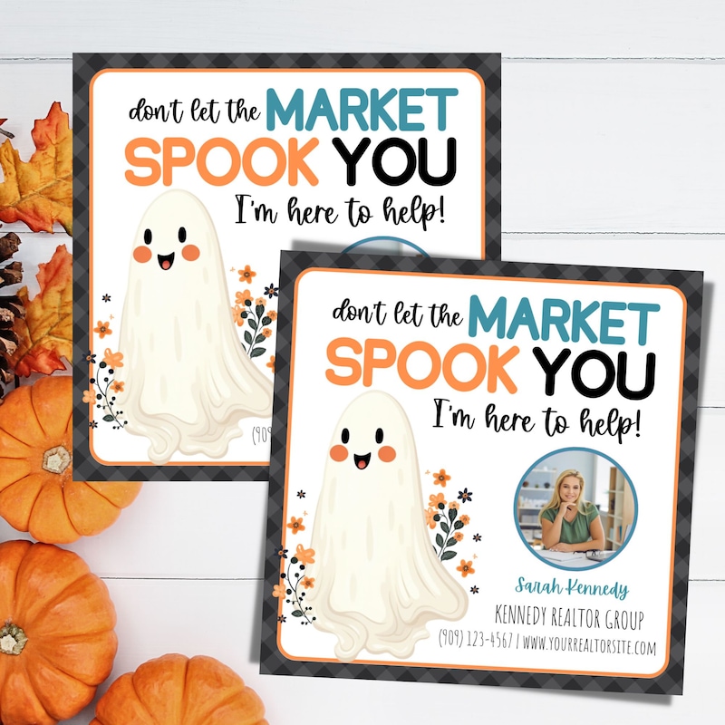 Realtor Drop by Halloween - Etsy