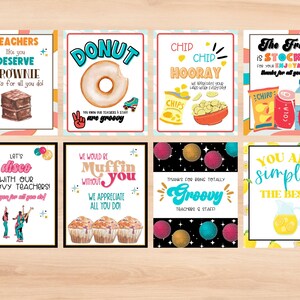 Groovy Retro Teacher Appreciation Week THEM BUNDLE. Groovy Teacher and ...