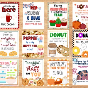 Staff Appreciation Sign & Tag SHOP Bundle. 85 8x10 Employee ...