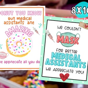 Medical Assistant Week Printable Signs. Happy Medical Assistants Week ...