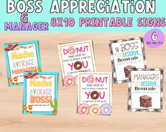 Happy Boss' Day Gift Tag Printable Best Boss Gift Favor Boss' Day Gift ...