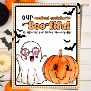 Medical Assistant Week Printable Signs. Halloween Happy Medical ...