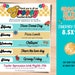 Groovy Retro Teacher Appreciation Week Itinerary. Flyer - Etsy
