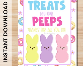 Peeps Thank You - Etsy