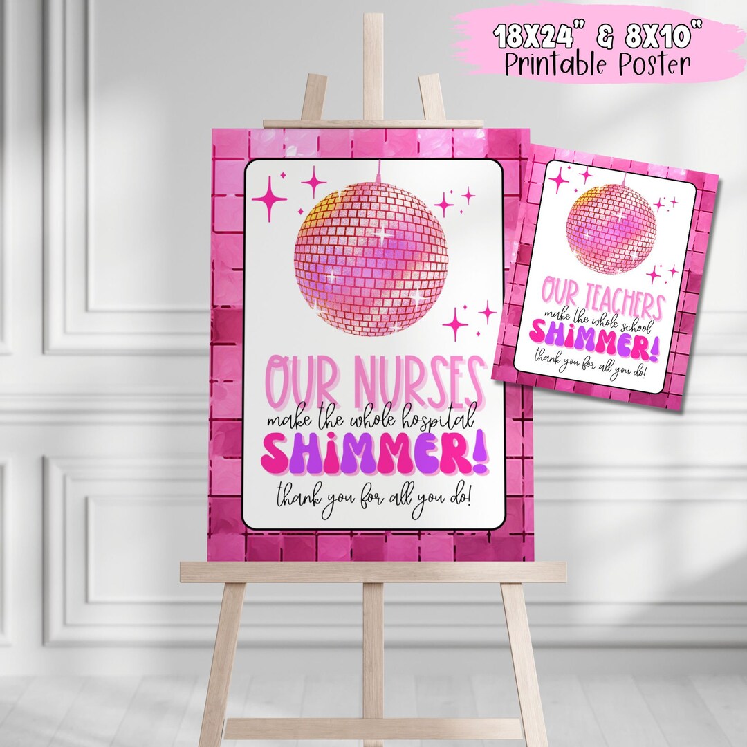 Taylor Inspired Nurse Appreciation Poster Nurses Make the Hospital ...