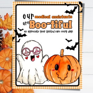 Medical Assistant Week Printable Signs. Halloween Happy Medical ...