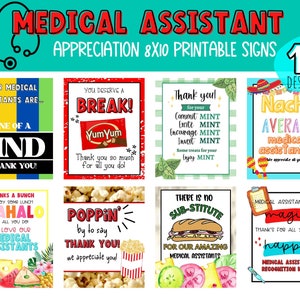Medical Assistant Week Printable Signs. Happy Medical Assistants Week ...