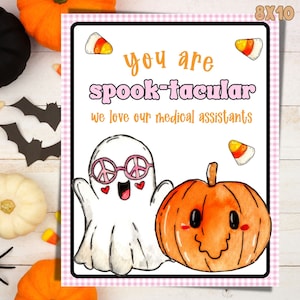 Medical Assistant Week Printable Signs. Halloween Happy Medical ...