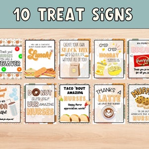 Nurses Appreciation Week Itinerary. Nurse Appreciation Sign. Nurses ...