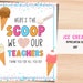 Plane AWESOME Teacher Appreciation Week Itinerary. Flyer Template for ...
