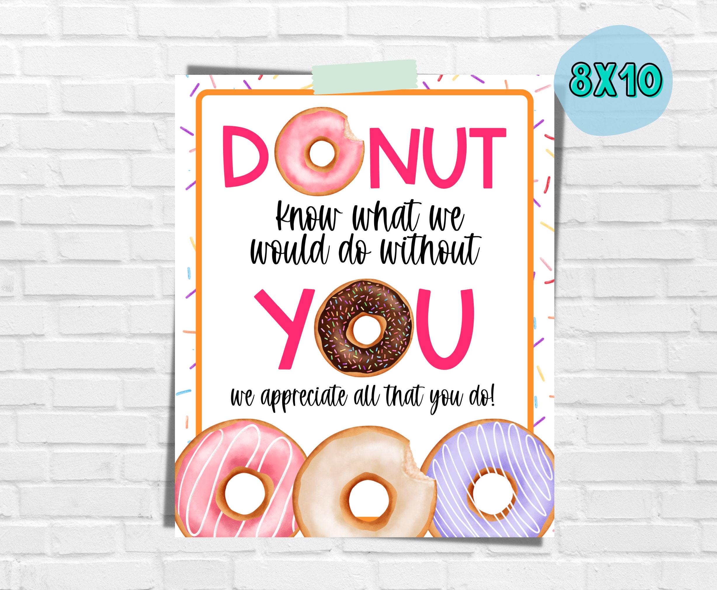 Staff Appreciation Sign & Tag SHOP Bundle. 85 8x10 Employee - Etsy