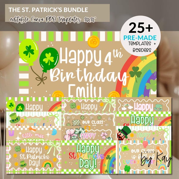 March Banners - Etsy