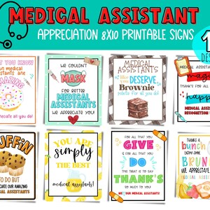 Medical Assistant Week Printable Signs. Happy Medical Assistants Week ...