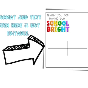 Rainbow Teacher Appreciation Week Itinerary. Flyer Template for Teacher ...