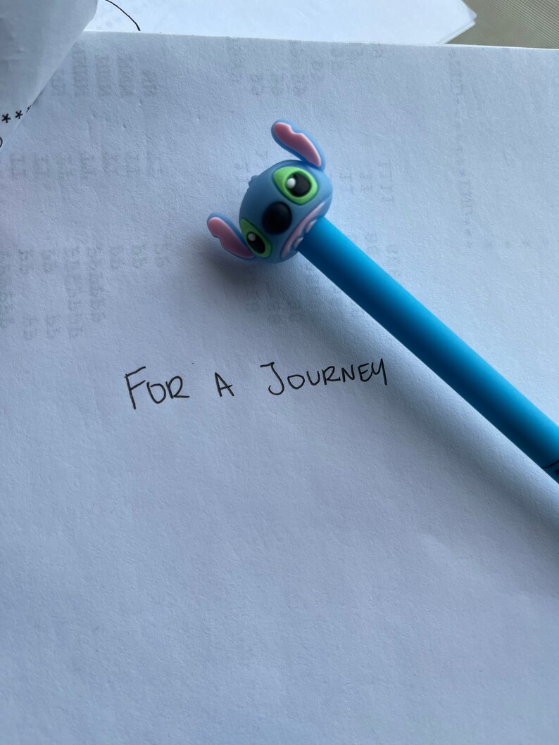 Disney Stitch Gel Pen Lilo & Stitch Gel Pen 0.5 Black Ink - Etsy