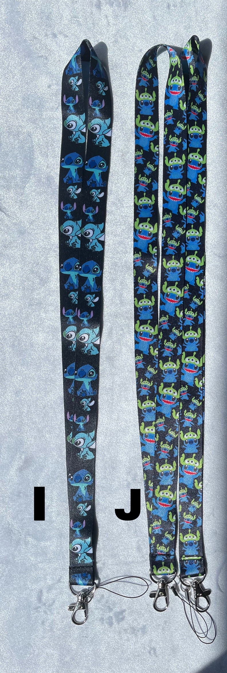 Disney Stitch Lanyards Disney Lanyards Landyards Blue - Etsy