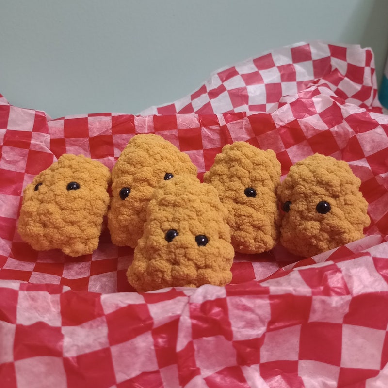 Chicken Nugget Stuffed Animal - Etsy