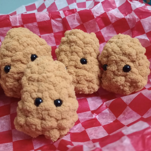 Chicken Nugget Plush - Etsy