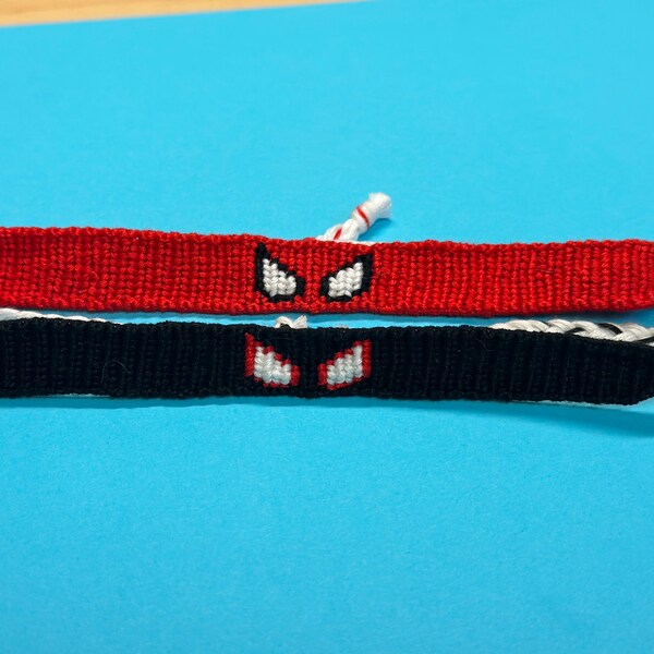 Spider Man Friendship Bracelet - Etsy