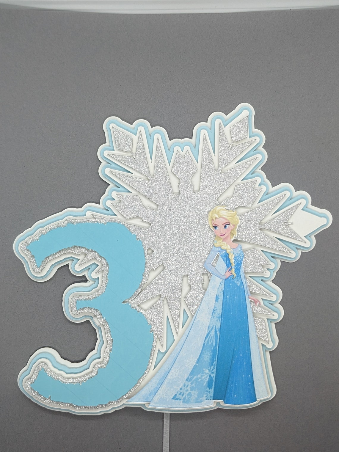 Frozen Cake Topper, Elsa Birthday Cake Topper, Kids Birthday Cake ...