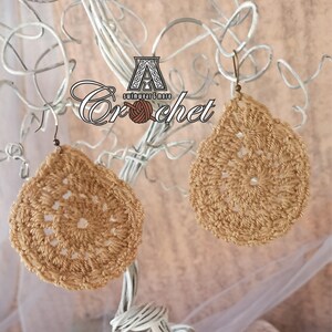 Crochet Earrings - Etsy