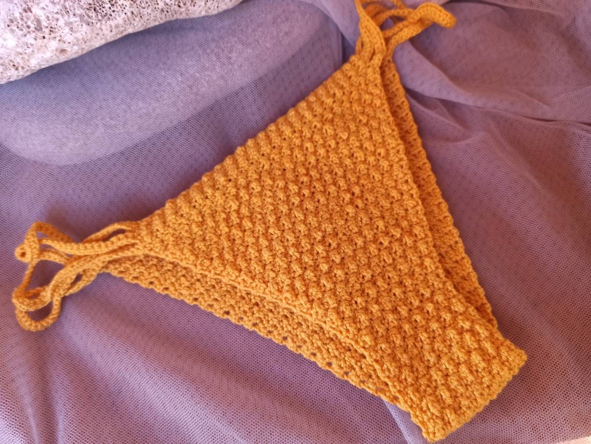 Sexy Crochet Bikini Set Knit Swimsuit Crochet Swimwear - Etsy