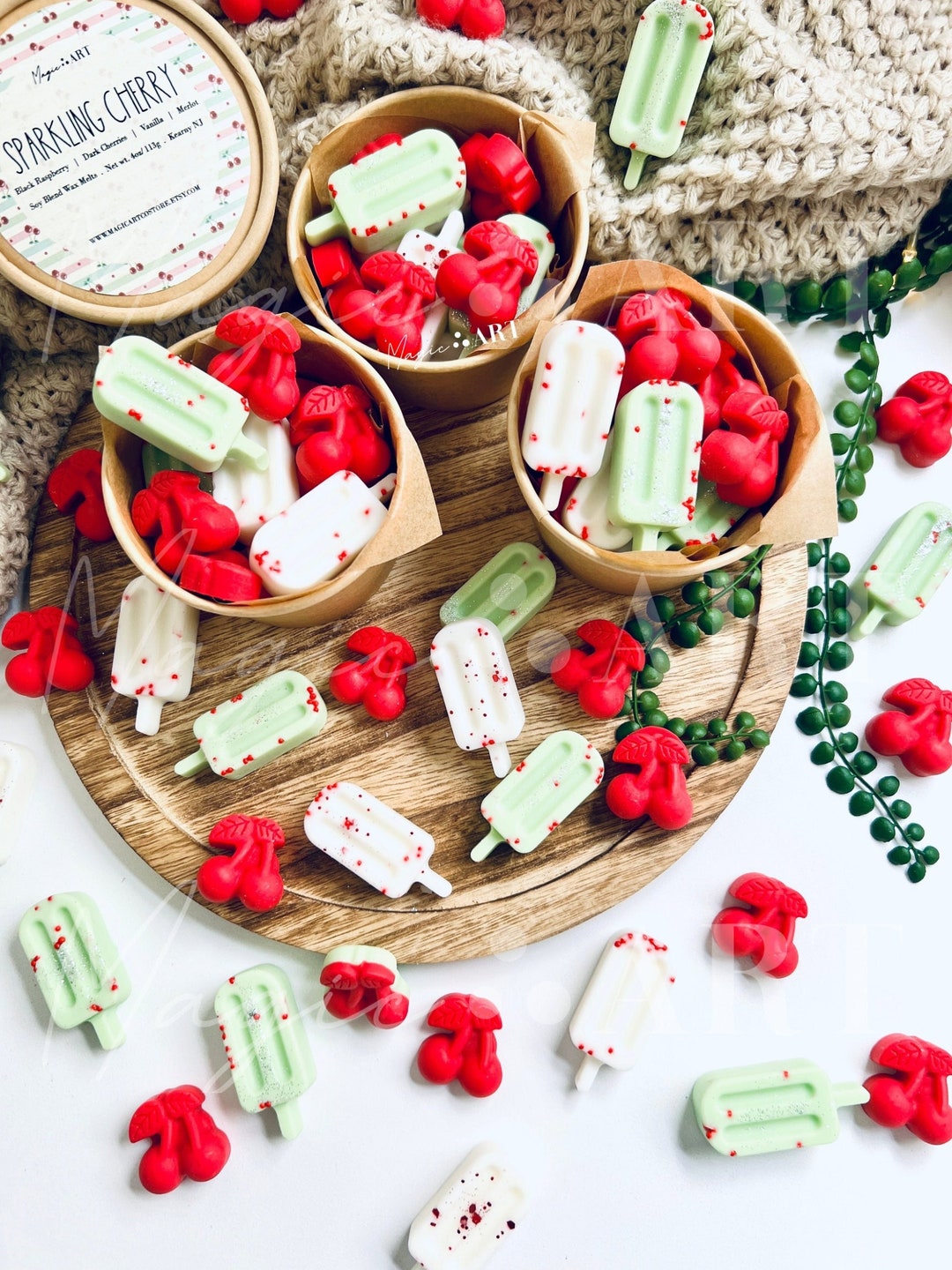 Ice Cream Wax Melts Collection, BUNDLES, Sweet and Fruity, Cute Gift ...