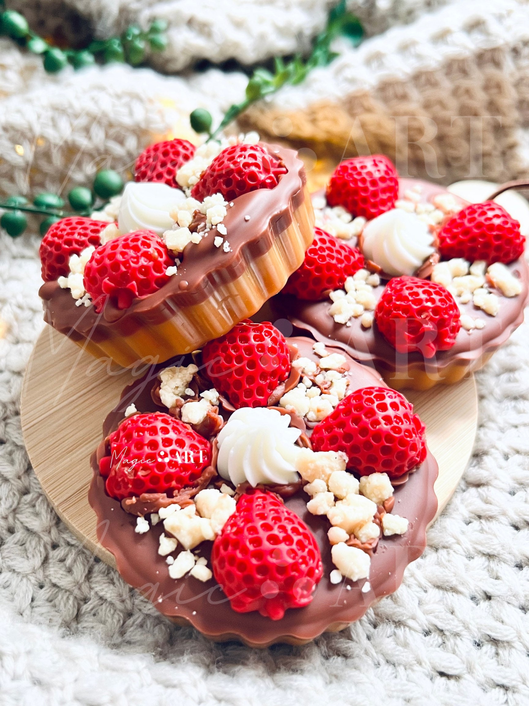 Fruit Tartlets Wax Melts Collection Dessert Wax Melts Fake - Etsy