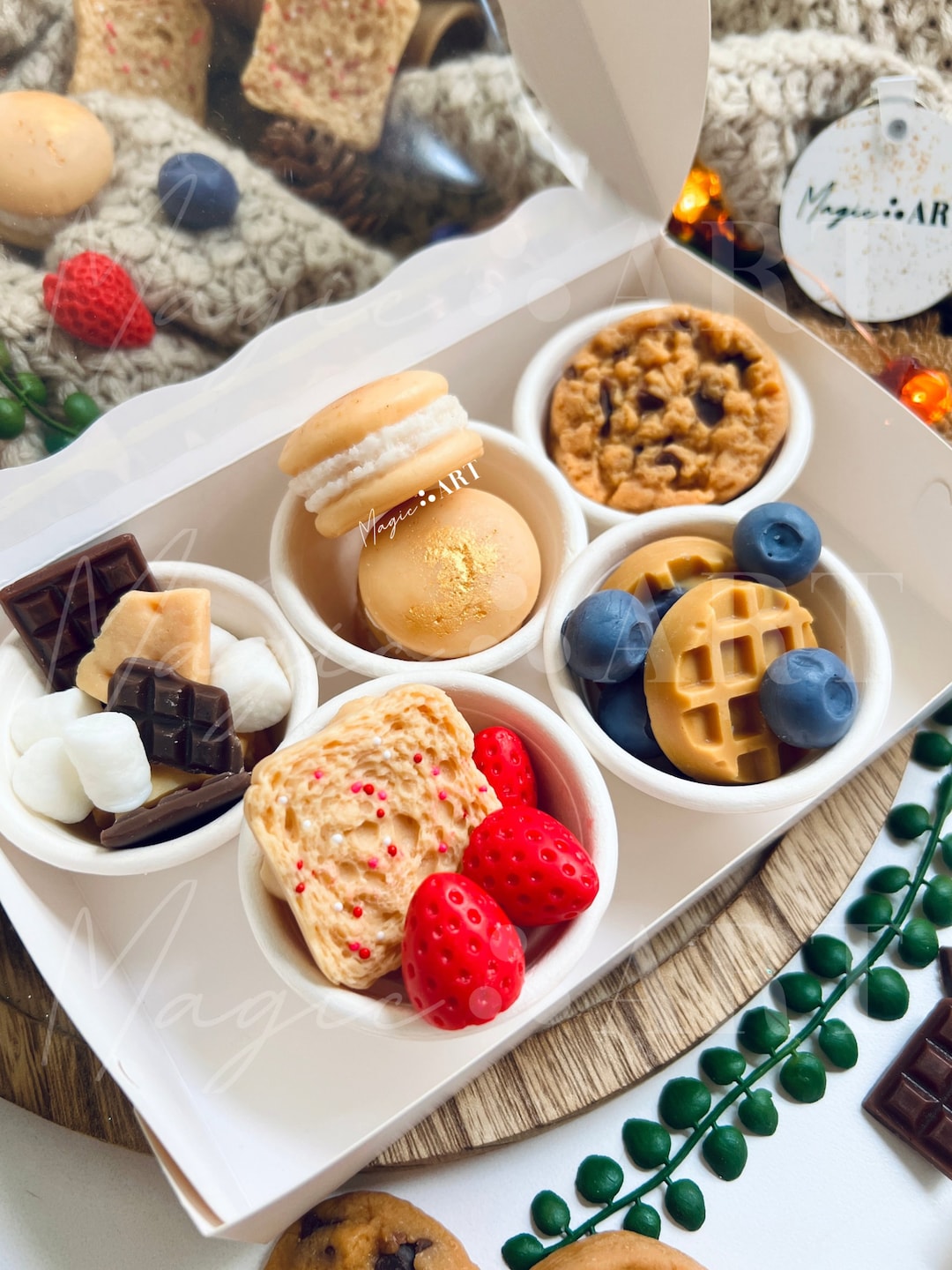 Bakery Box Wax Melts, Dessert Wax Melts, Cookies, Macarons, Waffles, S ...