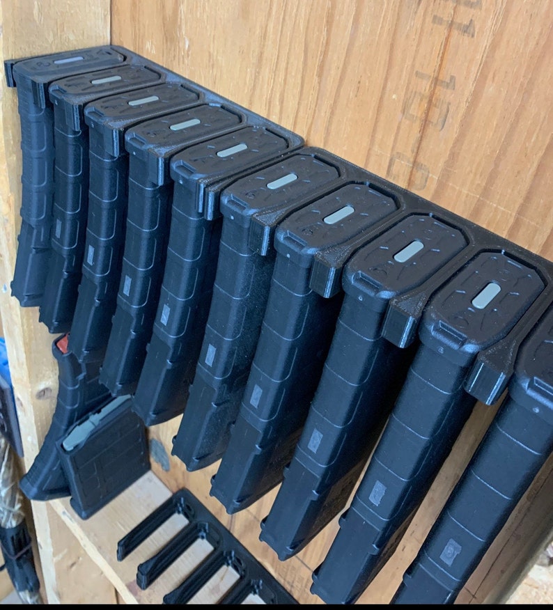 Magpul 7.62x39 Pmag Wall Mount- Holds 5 Pmags - Etsy