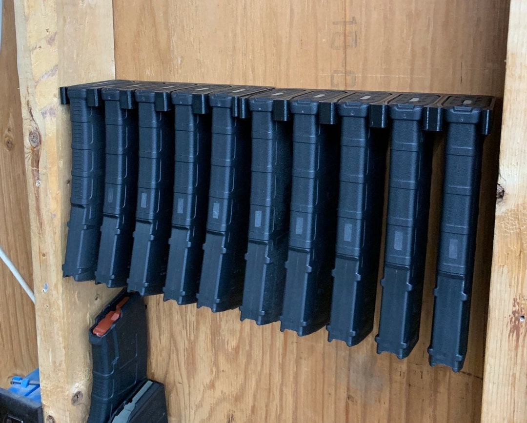 Magpul 7.62x39 Pmag Wall Mount- Holds 5 Pmags - Etsy