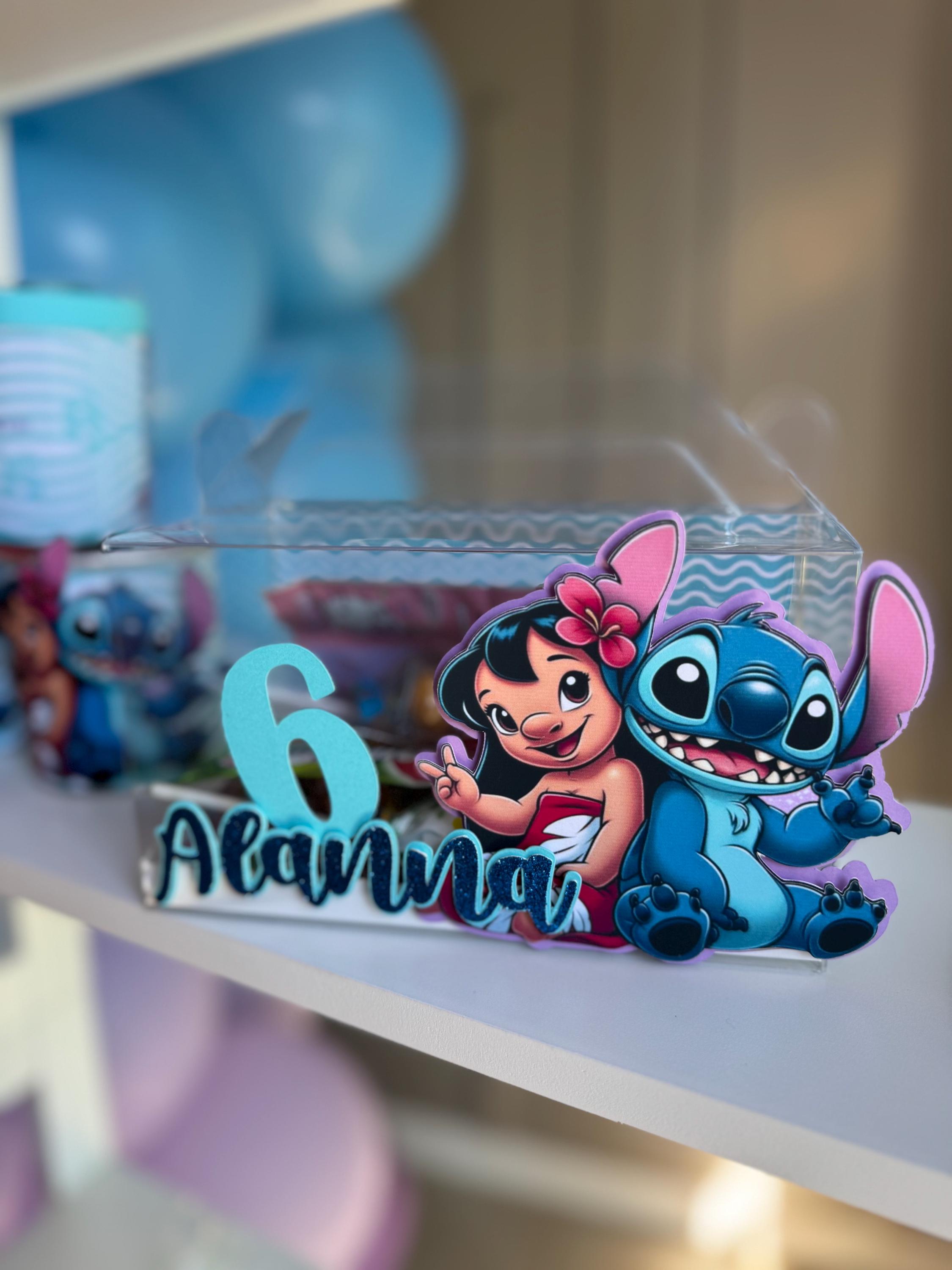 Stitch Candy Box/ Stitch Goodies Box /birthday Girl/ Clear Birthday Box ...