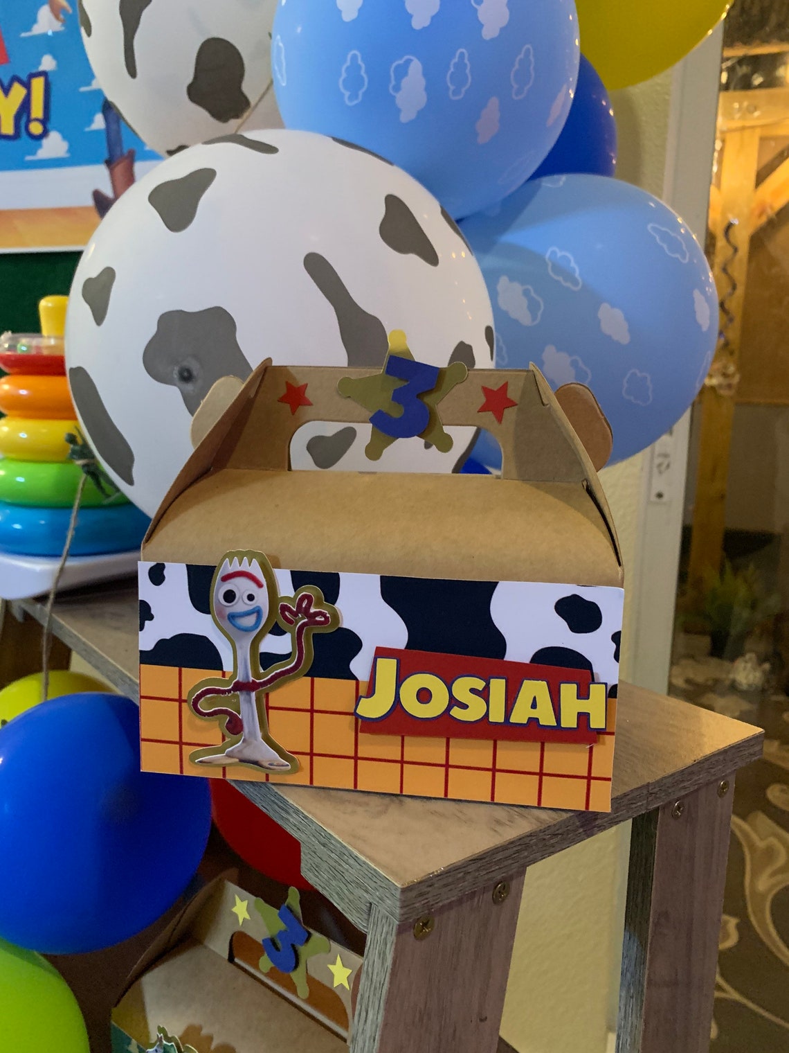 Candy Box personalized / Toy Story/ Birthday decoration | Etsy