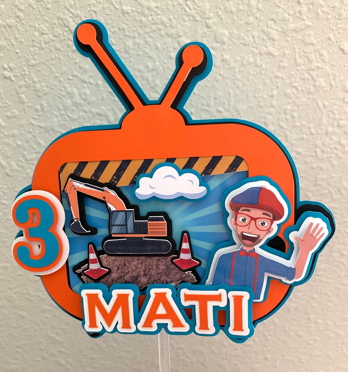 Bippli Birthday/ Birthday Boy/ Birthday Construction/supplies - Etsy