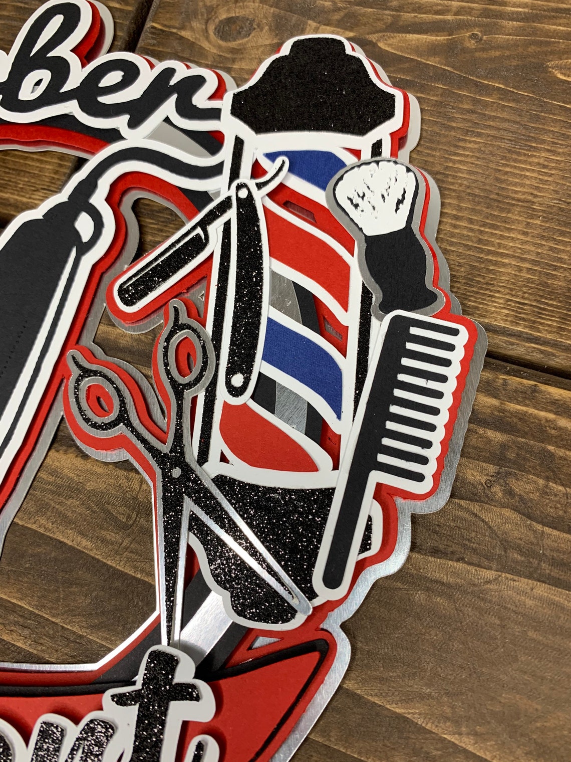 Barber Caketopper/ Barber Birthday/ Birthday for Man - Etsy UK