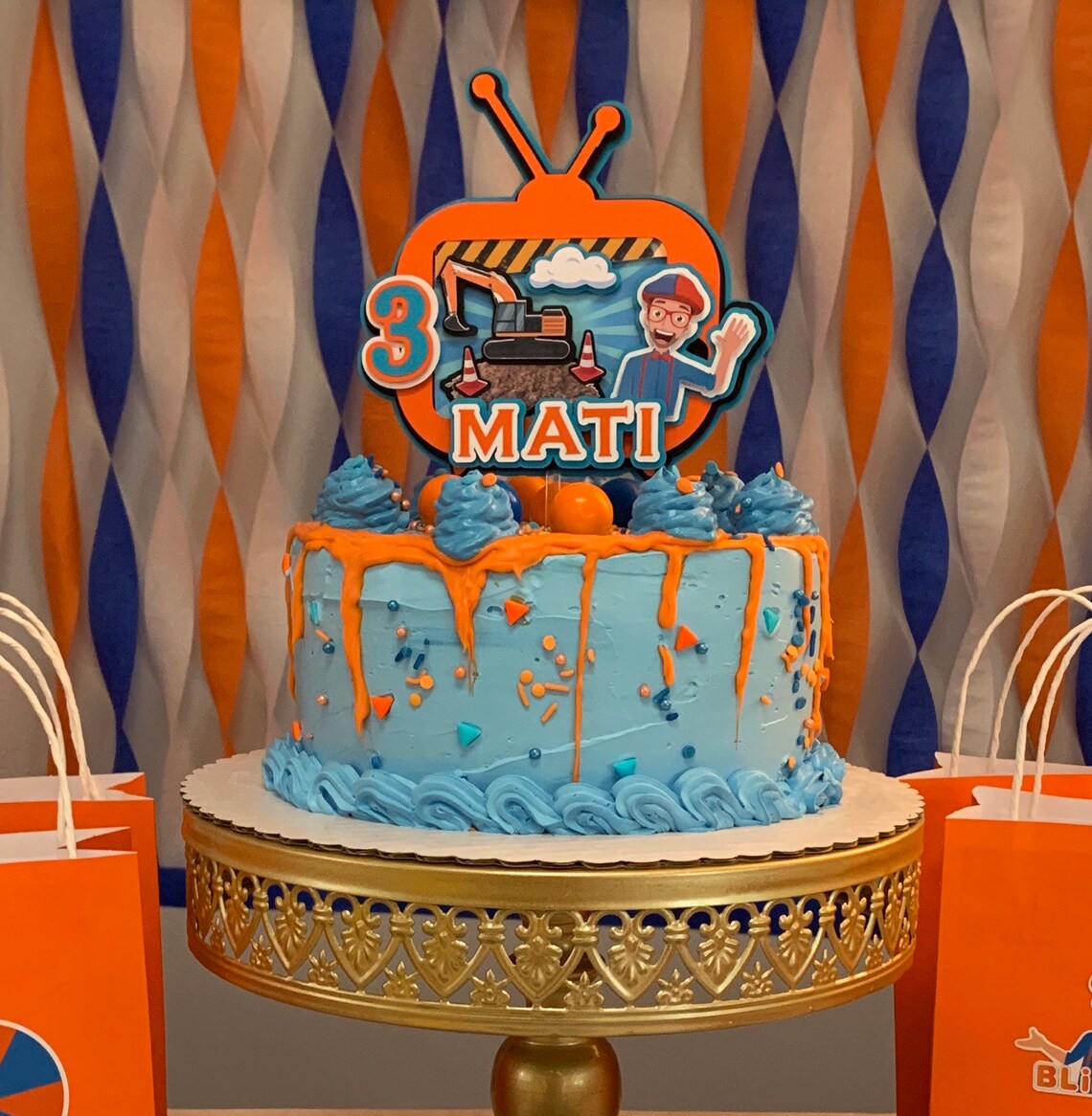 Bippli Birthday/ Birthday Boy/ Birthday Construction/supplies - Etsy