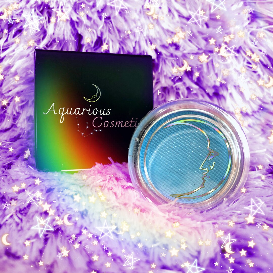 Rainbow Pastel UV Makeup Neon Pigment Blue |aquarius Cosmetics: Rain ...