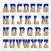 PNG Digital File. Royal Blue Ice Cream Drip Letters Academic Font ...